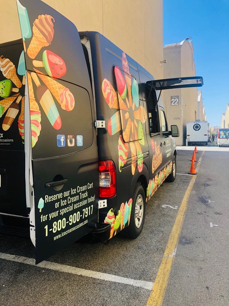 Ice Cream Truck for Warner Bros Studios - Ice Cream Occasions