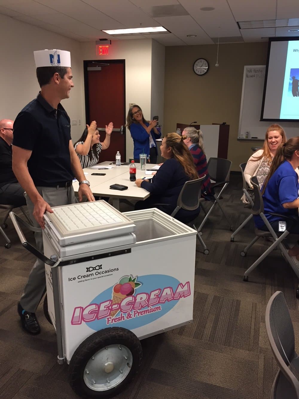 Office Party With Ice Cream @ Nationwide Insurance in Brea, CA - Ice ...