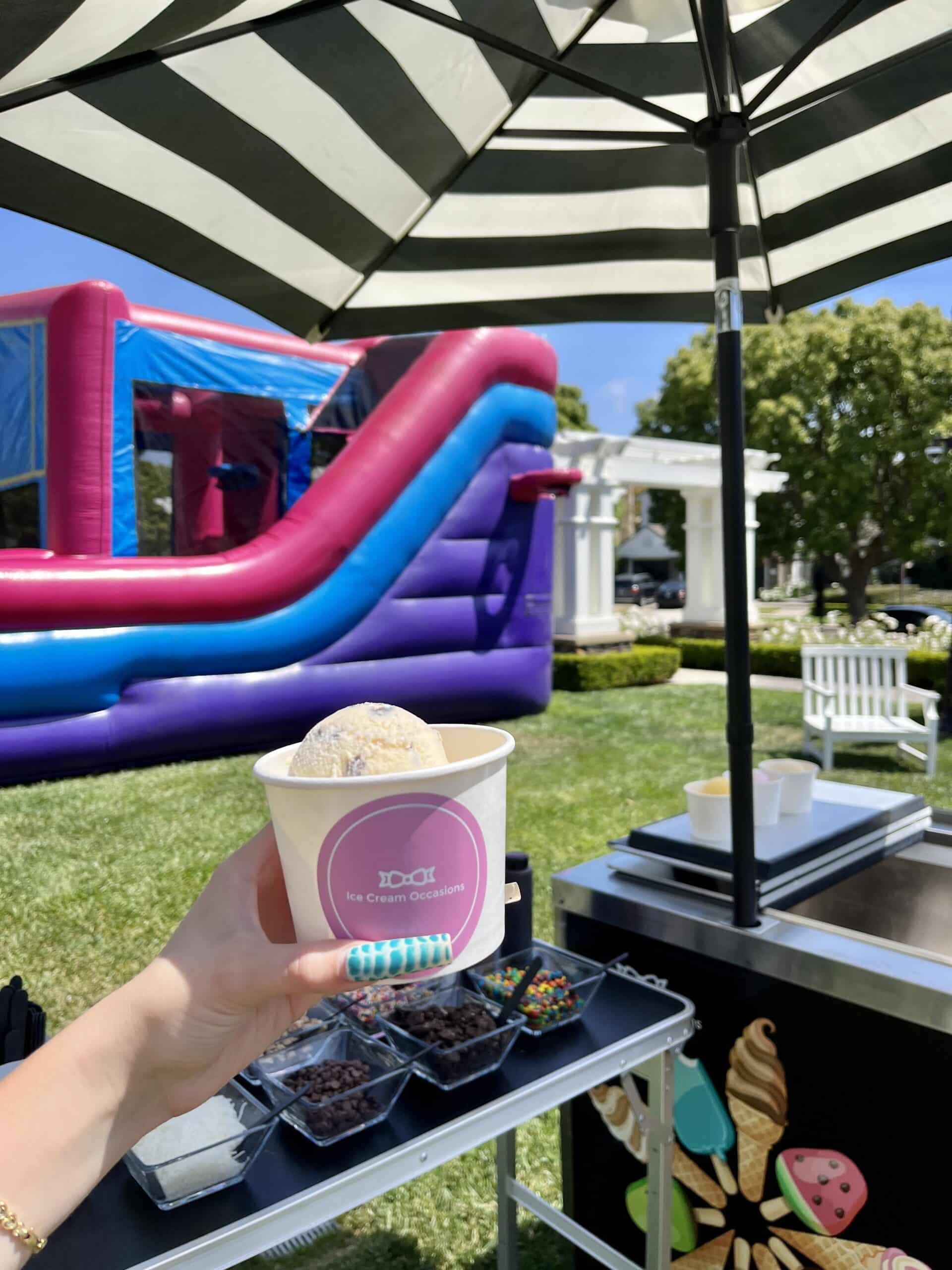 Birthday Party With Sundae Bar In Newport Beach - Ice Cream Occasions
